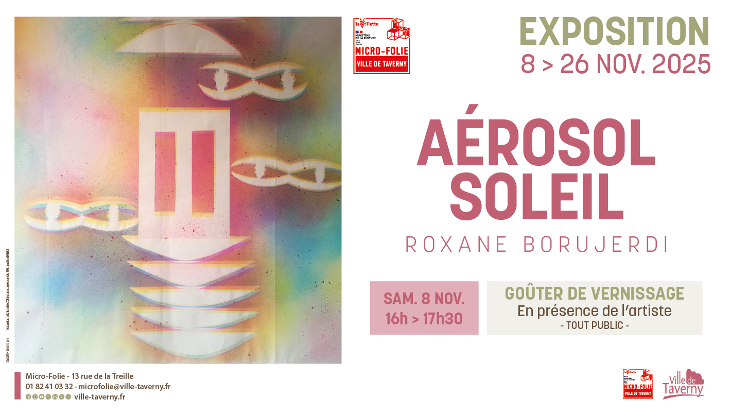Exposition "Aérosol soleil" - Roxane Borujerdi